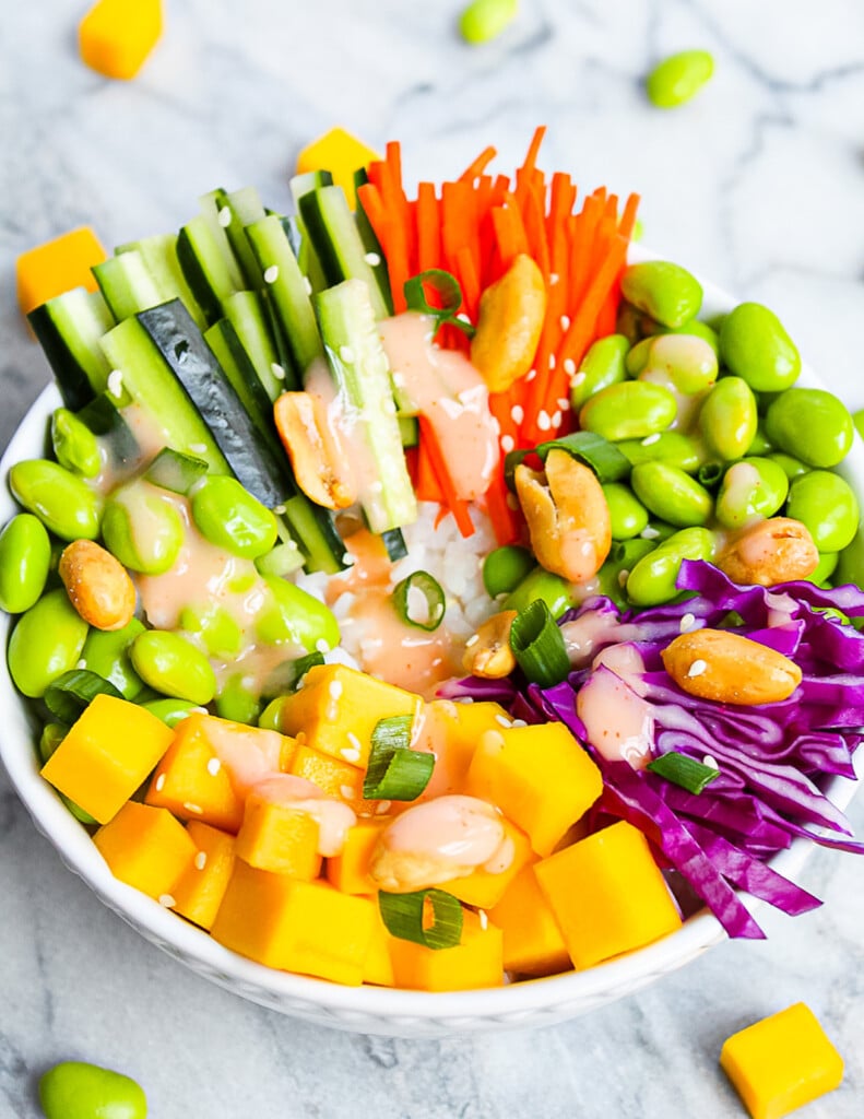 Vegan Sushi Bowl Recipe - Planted in the Kitchen