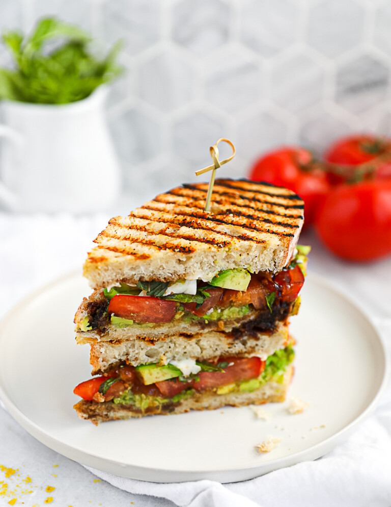 Caprese Panini - Planted in the Kitchen