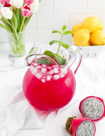 Dragon Fruit Lemonade - Planted in the Kitchen