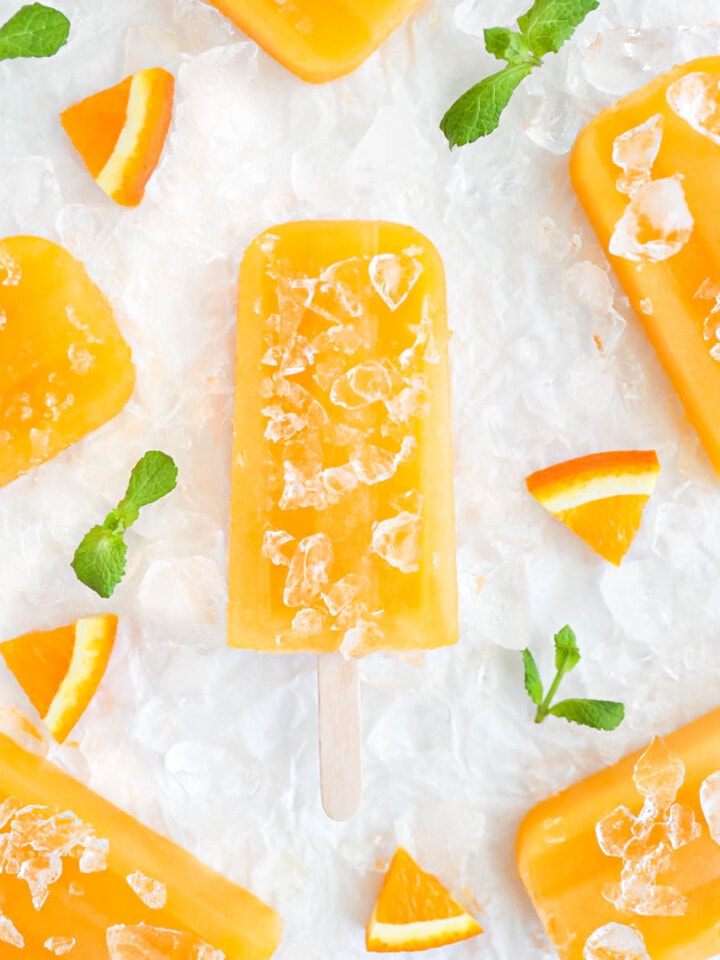Mango Popsicles - Planted in the Kitchen